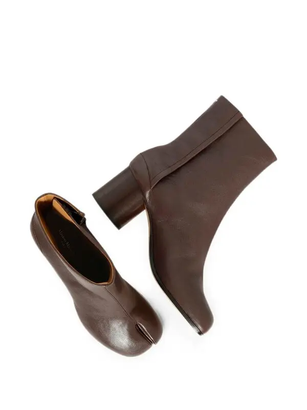 MAISON MARGIELA Tabi Leather Ankle Boots