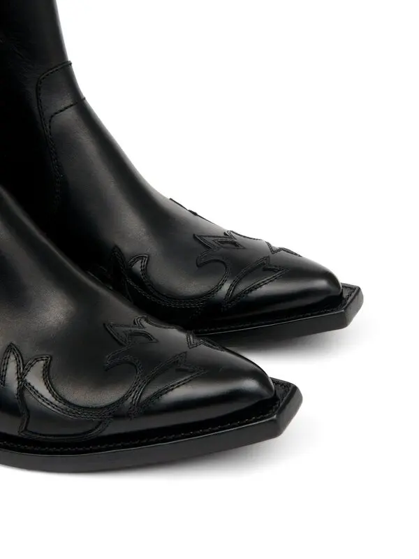 MAISON MARGIELA Leather Ankle Boots