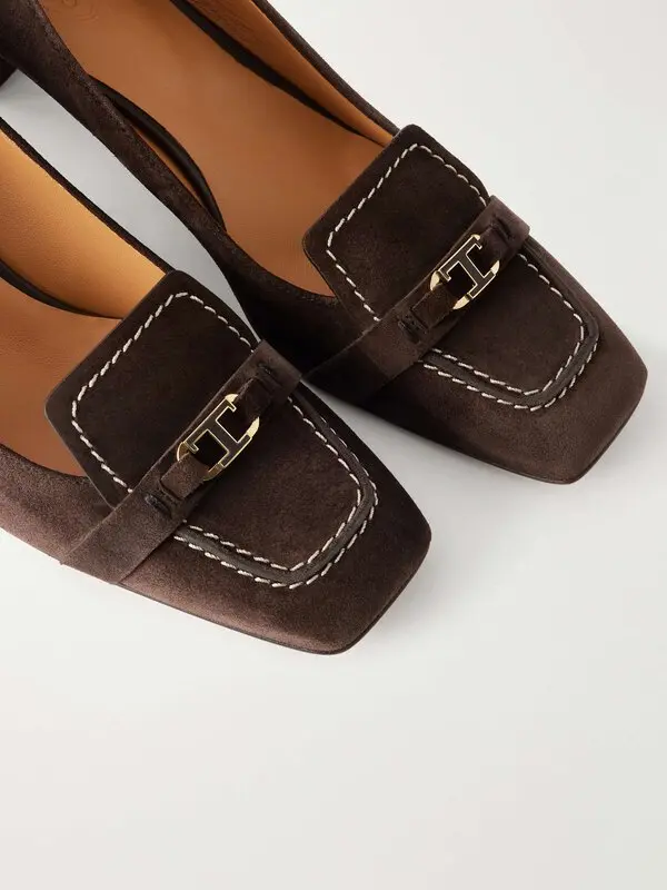 TOD'S 50 Suede Pumps