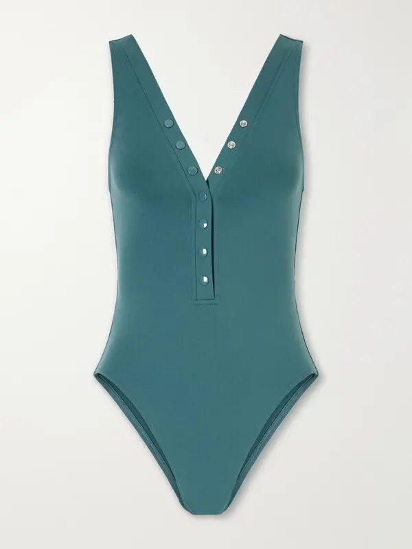 ERES Les Essentiels Icone One Piece Swimsuit - Green
