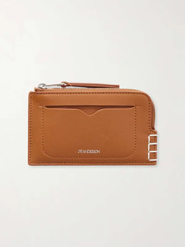 JW Anderson Loafer Textured-leather Wallet