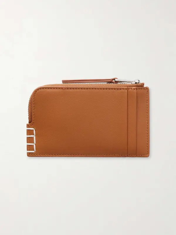 JW Anderson Loafer Textured-leather Wallet