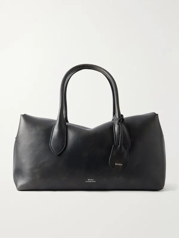 Polo Ralph Lauren Leather Tote Bag