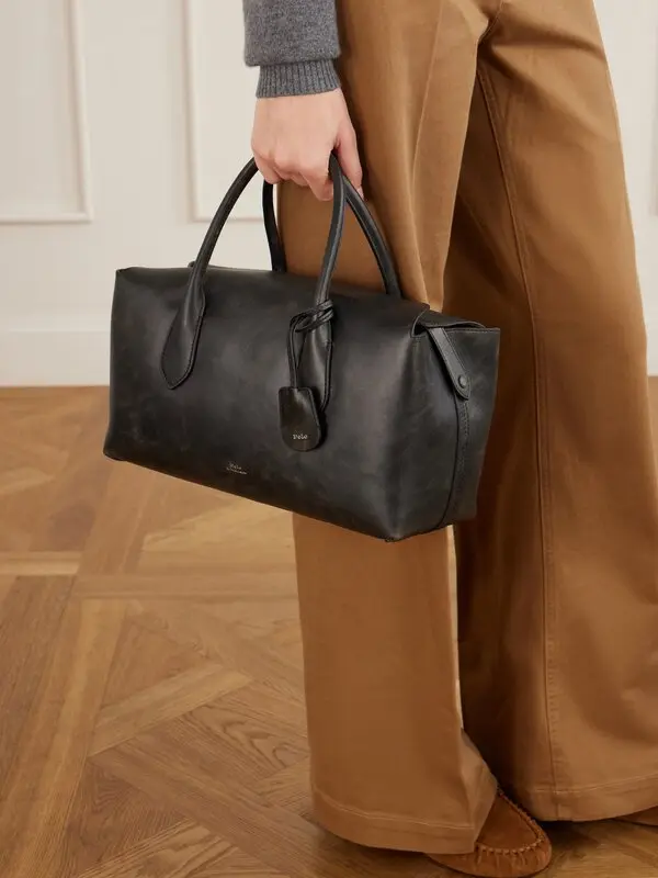 Polo Ralph Lauren Leather Tote Bag