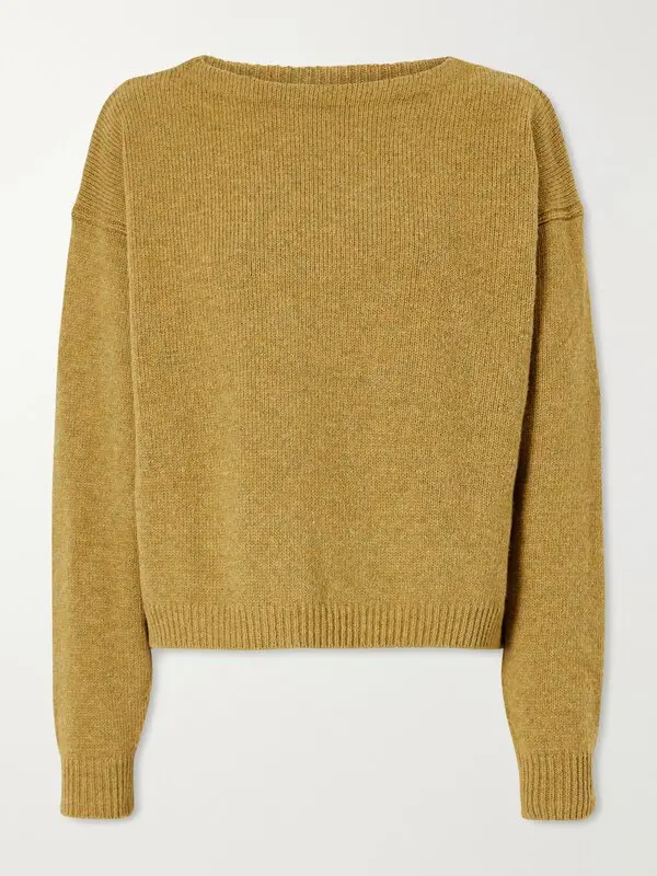 RIER Rieu Wool Sweater - Yellow