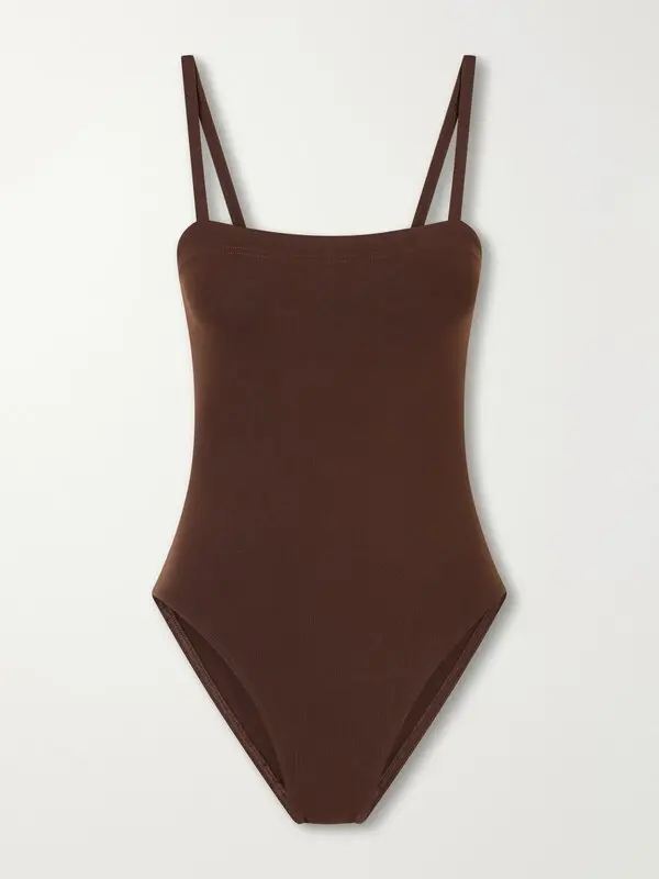 ERES Les Essentiels Aquarelle One Piece Swimsuit - Brown