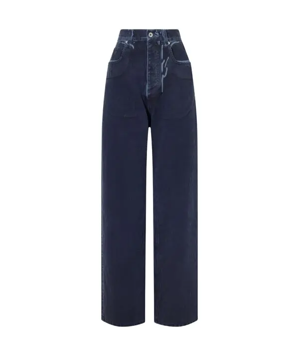 Bottega Veneta Overdyed Straight-leg Jeans