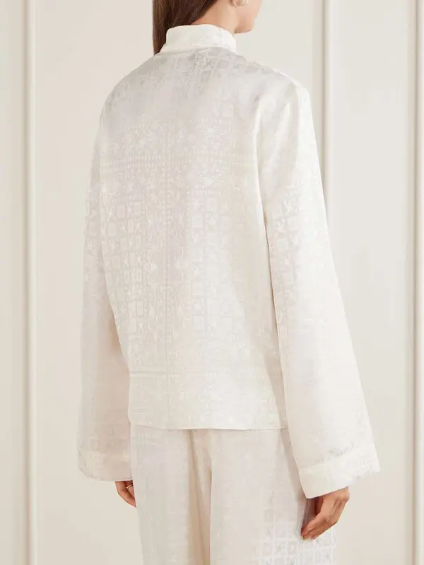 LIBEROWE Nisha Silk-jacquard Shirt