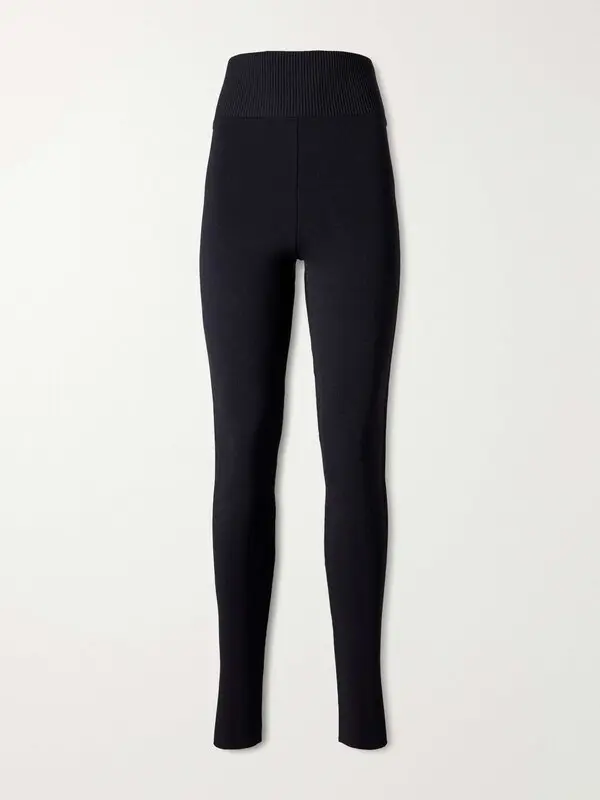 LANVIN Stretch-knit Leggings