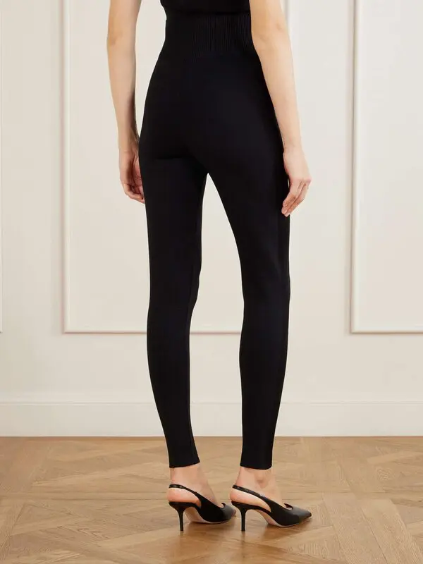 LANVIN Stretch-knit Leggings