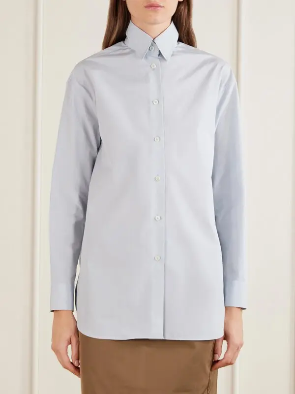 JIL SANDER Cotton Button-up Shirt
