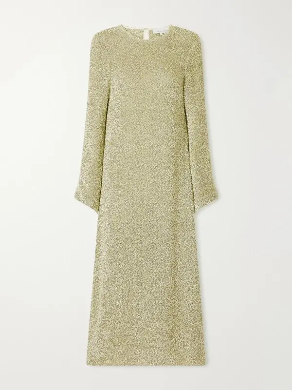 LIBEROWE Wren Lurex Chenille Maxi Dress