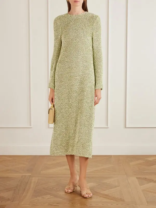 LIBEROWE Wren Lurex Chenille Maxi Dress
