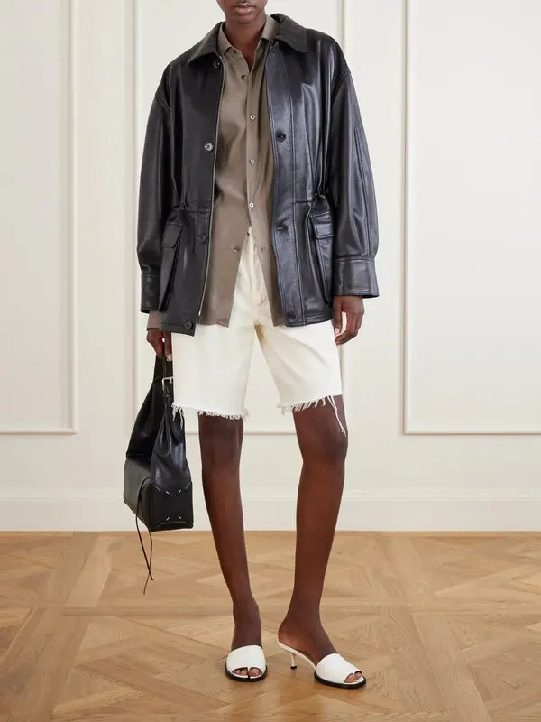 MAISON MARGIELA Tabi City Split-toe Leather Sandals