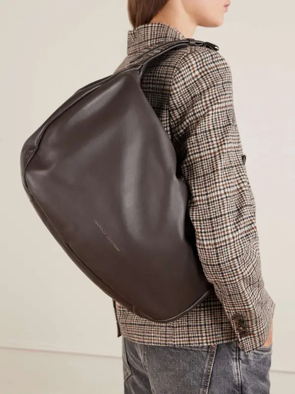 Brunello Cucinelli Leather Shoulder Bag
