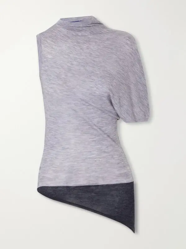 Sharon Wauchob Asymmetrical Wool Tank