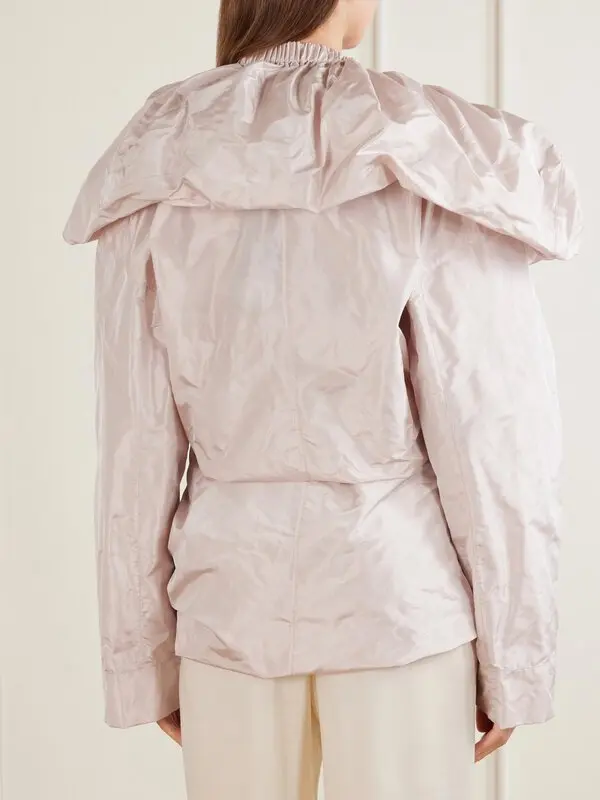 Sharon Wauchob Gathered Silk Duchess-satin Blouse