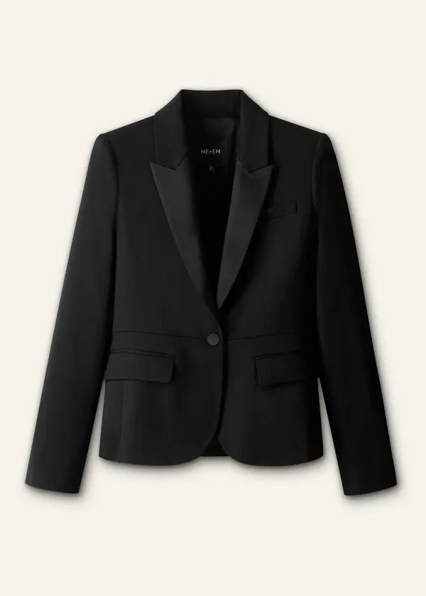 ME+EM Contour Tux Blazer