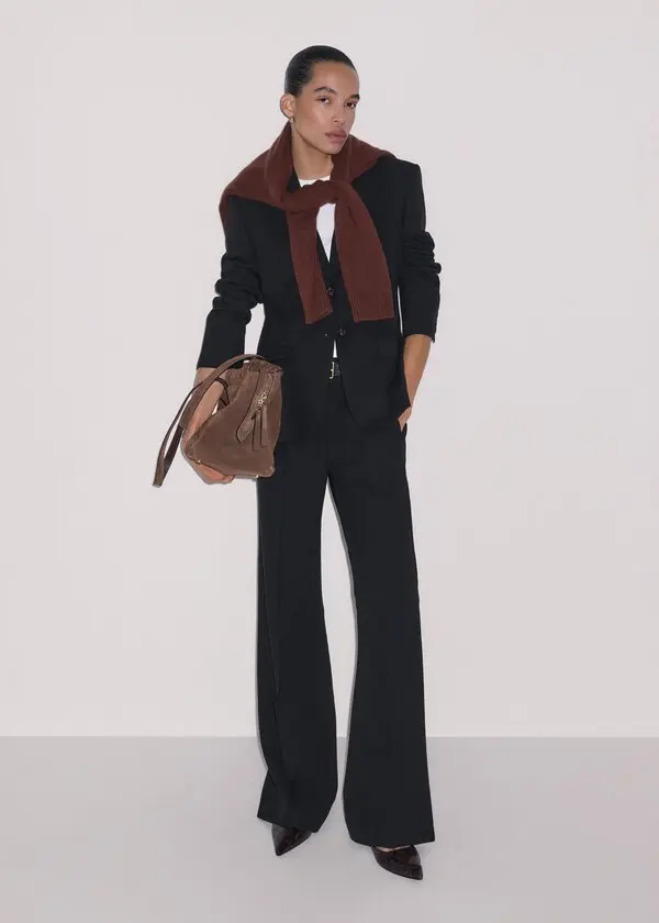 ME+EM Sharp Shoulder Contour Blazer