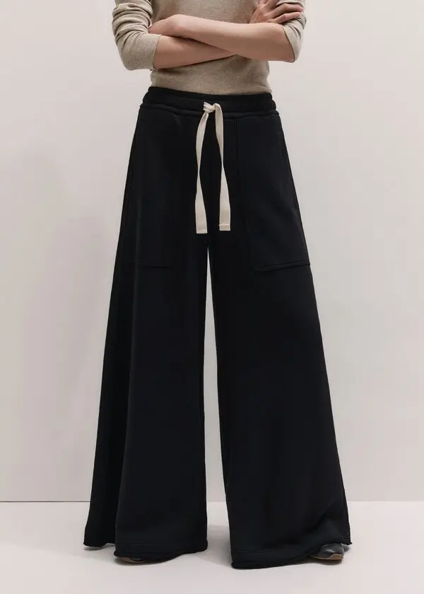 ME+EM Drawcord Sweatshirt Wide Leg Trousers