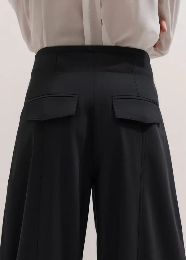 ME+EM Pleated Balloon Pant