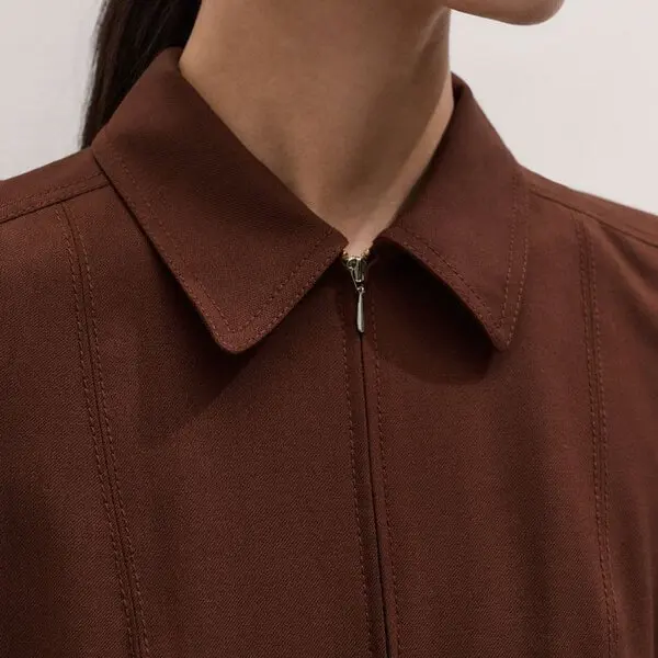 ME+EM Fit And Flare Maxi Shirt Dress