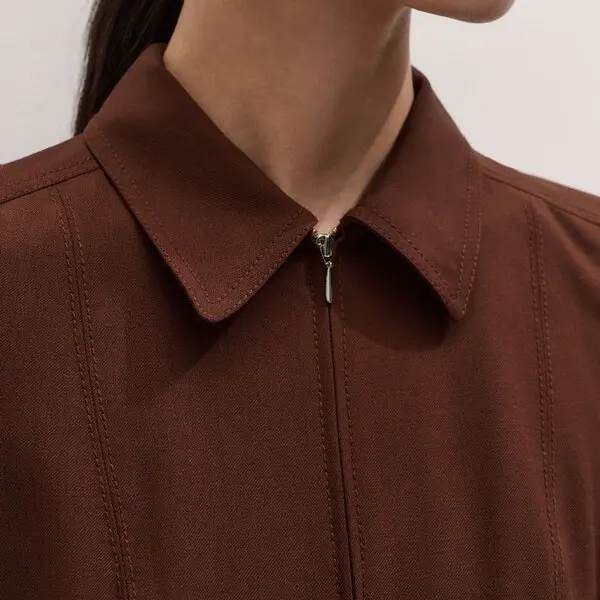 ME+EM Fit And Flare Maxi Shirt Dress