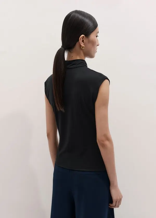 ME+EM Sleeveless Drape Top