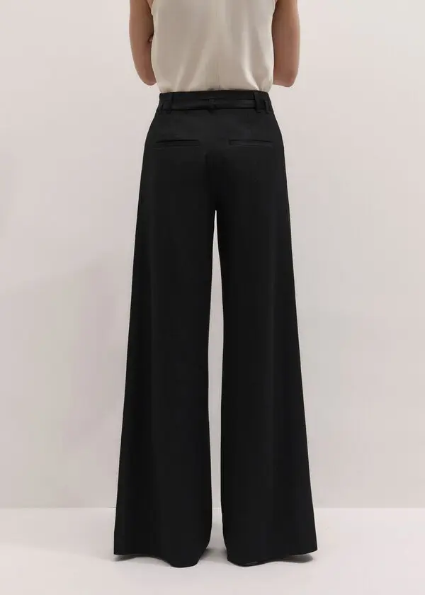 ME+EM Wide Leg Tux Trouser