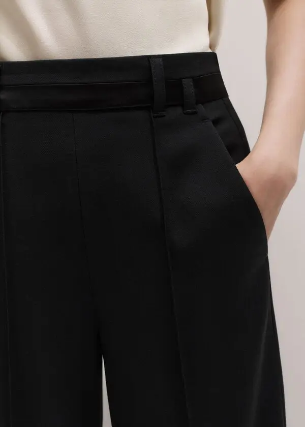 ME+EM Wide Leg Tux Trouser