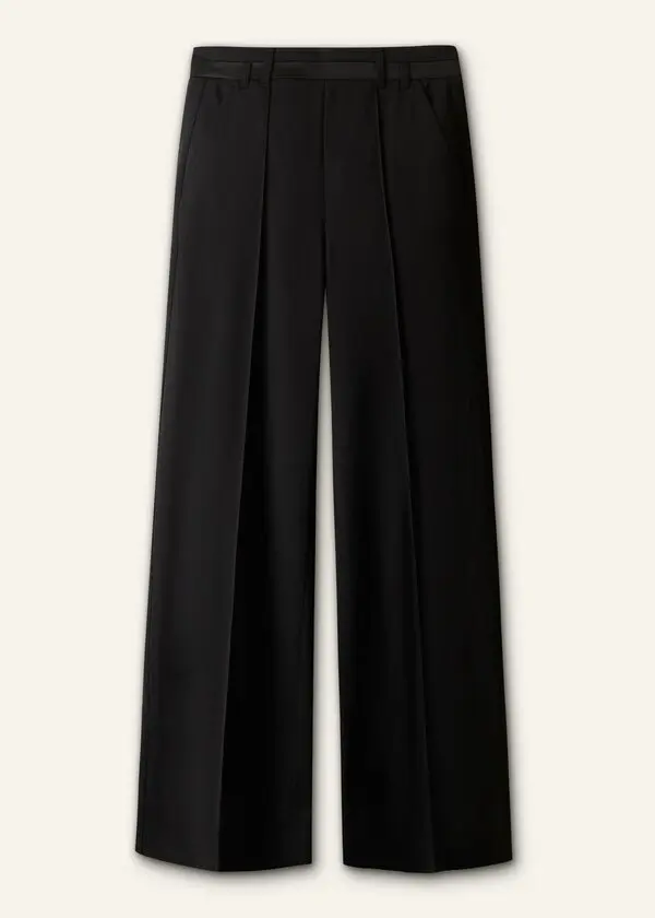 ME+EM Wide Leg Tux Trouser