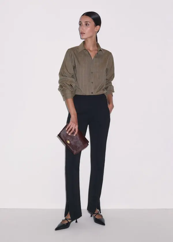 ME+EM Vented Hem Slim Trouser