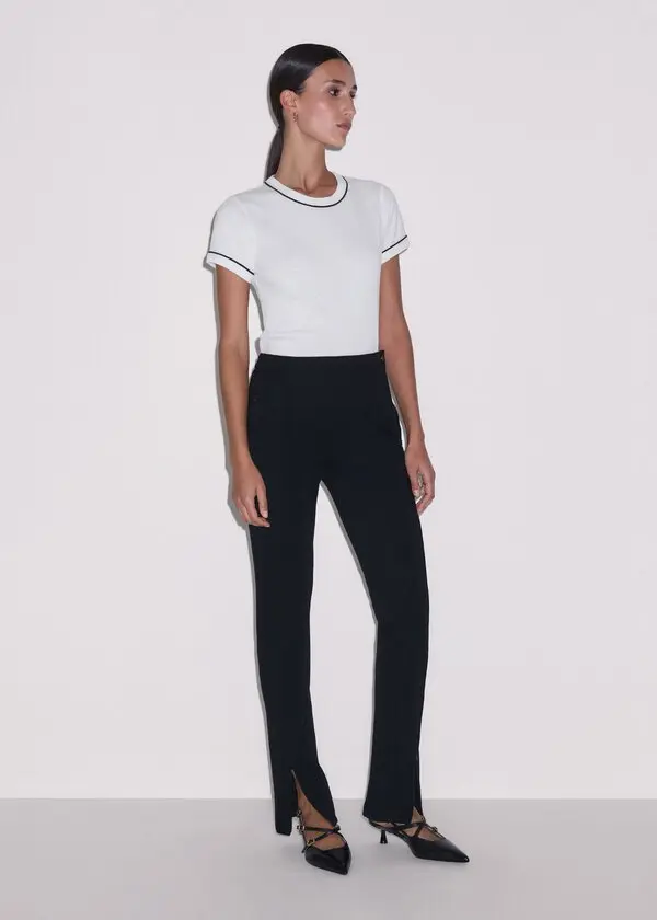 ME+EM Vented Hem Slim Trouser