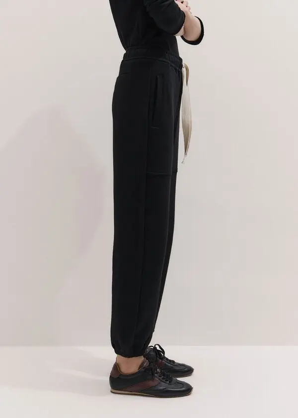 ME+EM Contrast Drawcord Cuffed Jogger