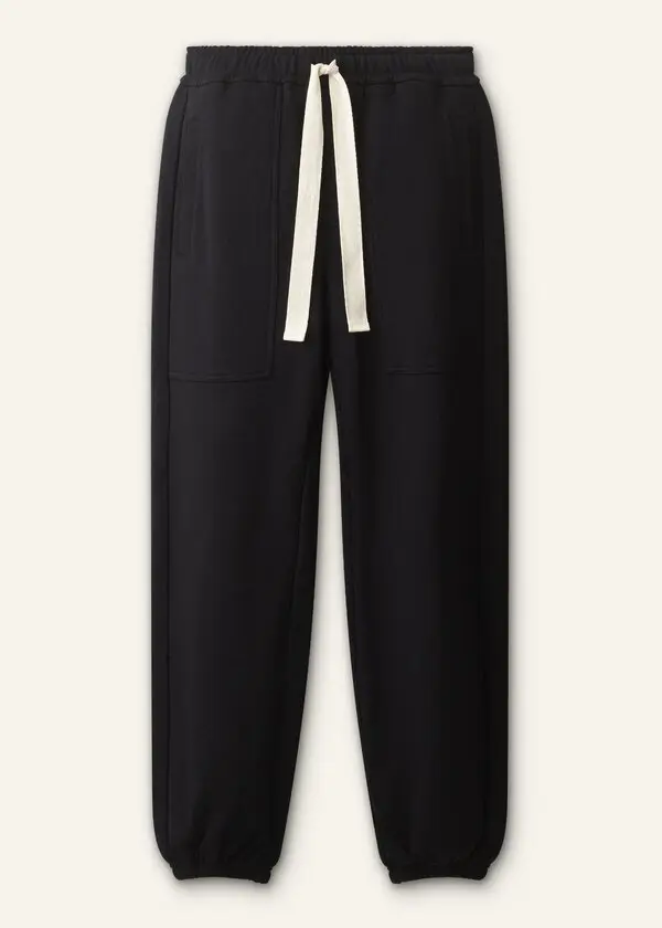 ME+EM Contrast Drawcord Cuffed Jogger