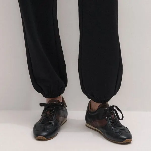 ME+EM Contrast Drawcord Cuffed Jogger