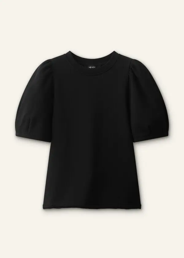 ME+EM Puff Sleeve Sweatshirt Tee