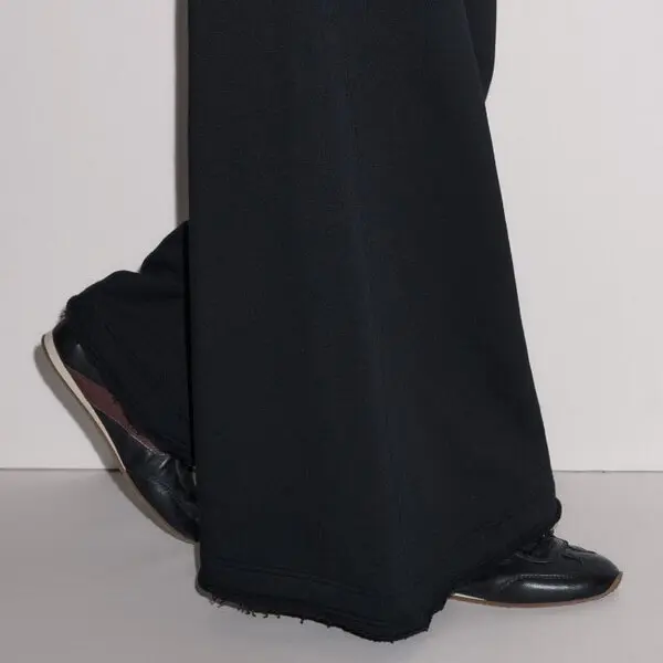 ME+EM Puff Sleeve Sweatshirt Tee - Black
