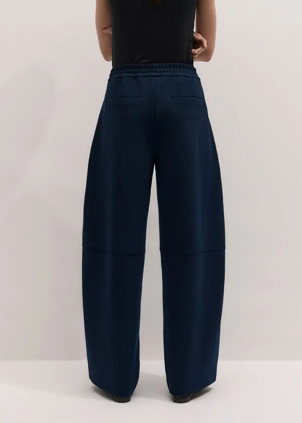 ME+EM Side Stripe Barrel Trousers