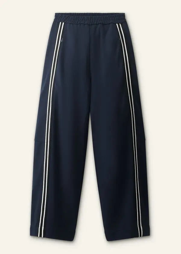 ME+EM Side Stripe Barrel Trousers