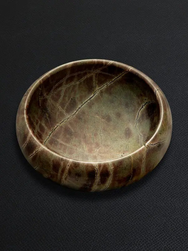 FOUNDWELL Vintage 1930s Serpantine Bowl - Brown