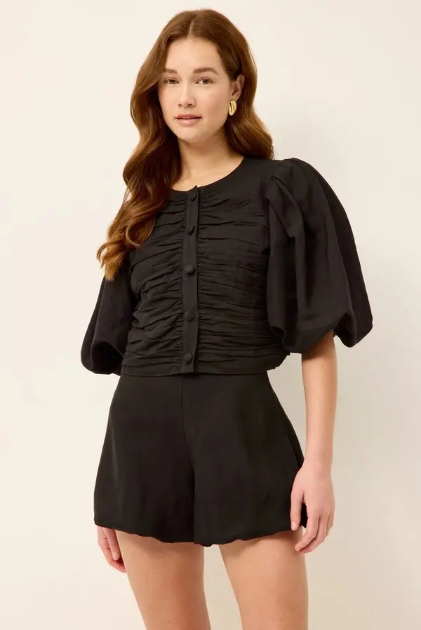 MARIE OLIVER Rowan Top