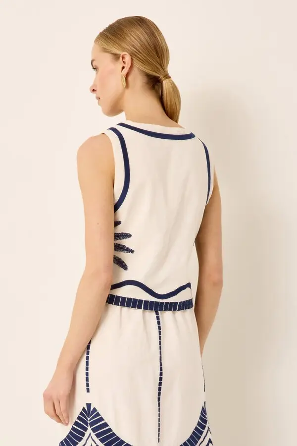 MARIE OLIVER Zahara Top