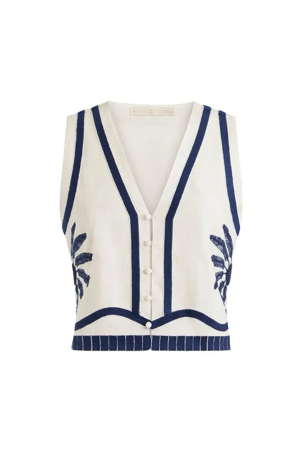 MARIE OLIVER Zahara Top