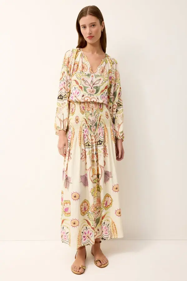 MARIE OLIVER Stacie Viscose Midi Skirt/strapless Dress