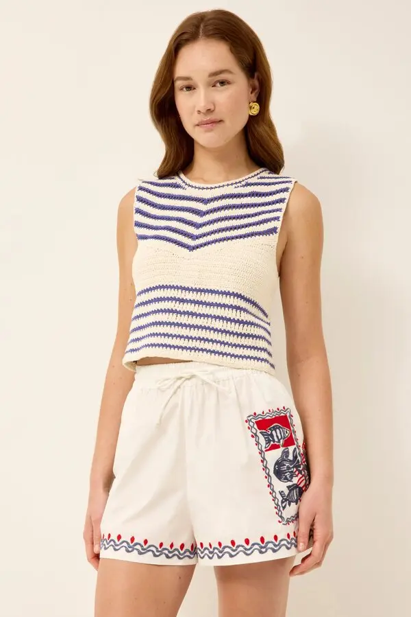MARIE OLIVER Cass Top