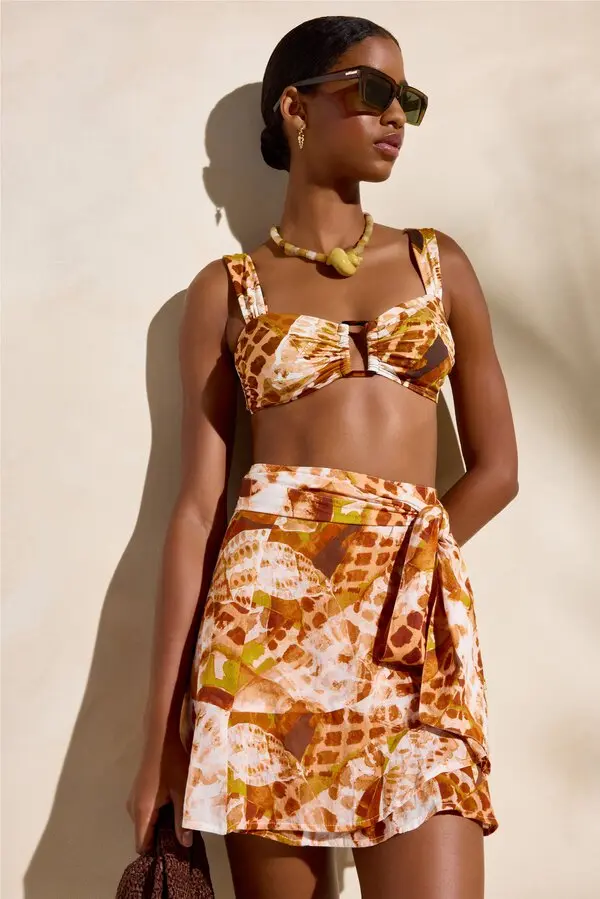 MARIE OLIVER Neela Top - Conch