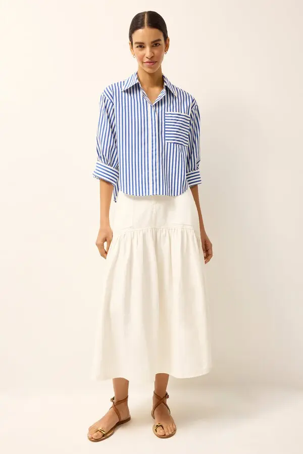MARIE OLIVER Kirven Blouse