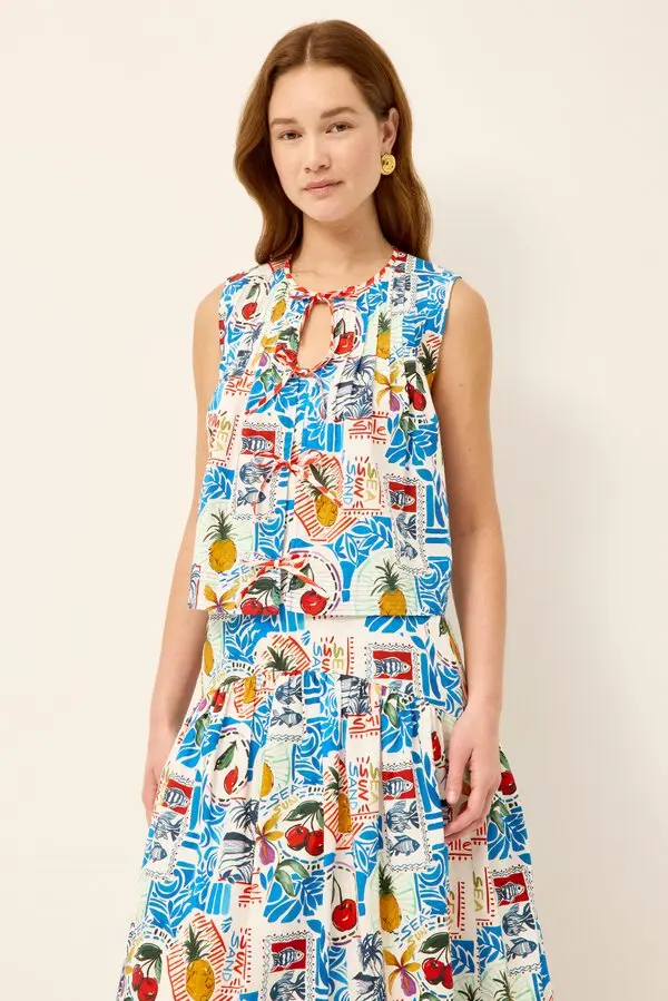 MARIE OLIVER Romina Top