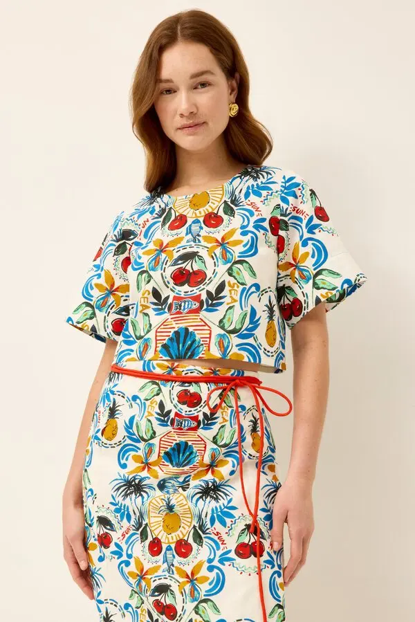 MARIE OLIVER Drew Top